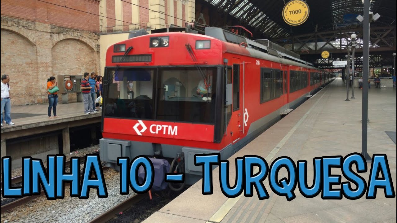 Linha 10 - Turquesa da CPTM - YouTube
