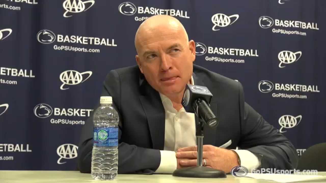 Men's Hoops Postgame - Patrick Chambers vs. VMI (11/14/15) - YouTube