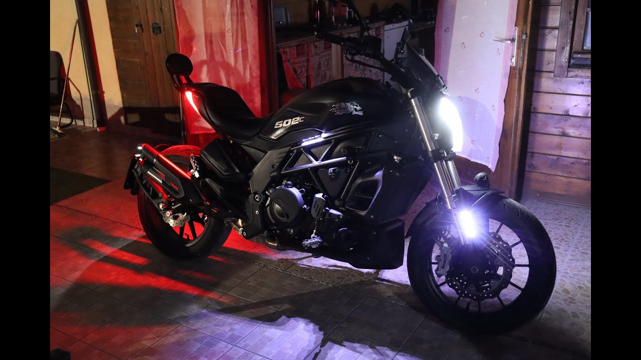 Benelli 502c le mie modifiche 4K - YouTube