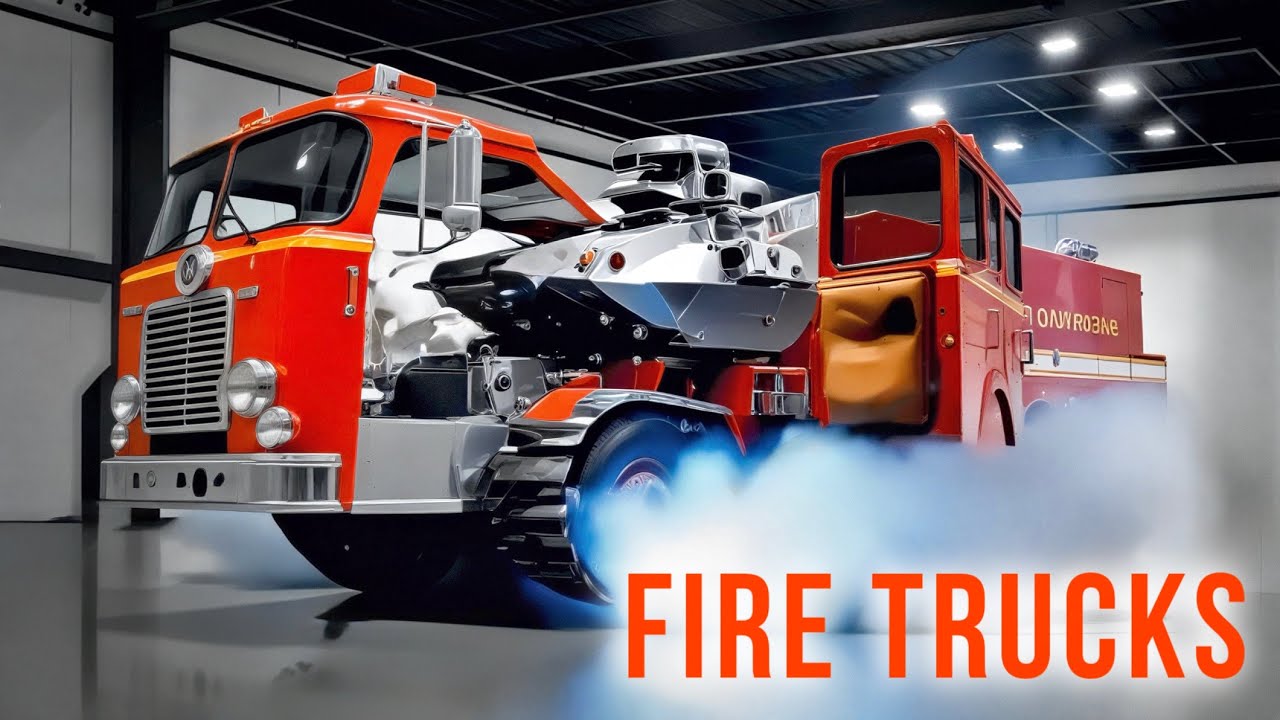 Fire Trucks - Evolution Epic Transformation from 1920 - 2020 - YouTube