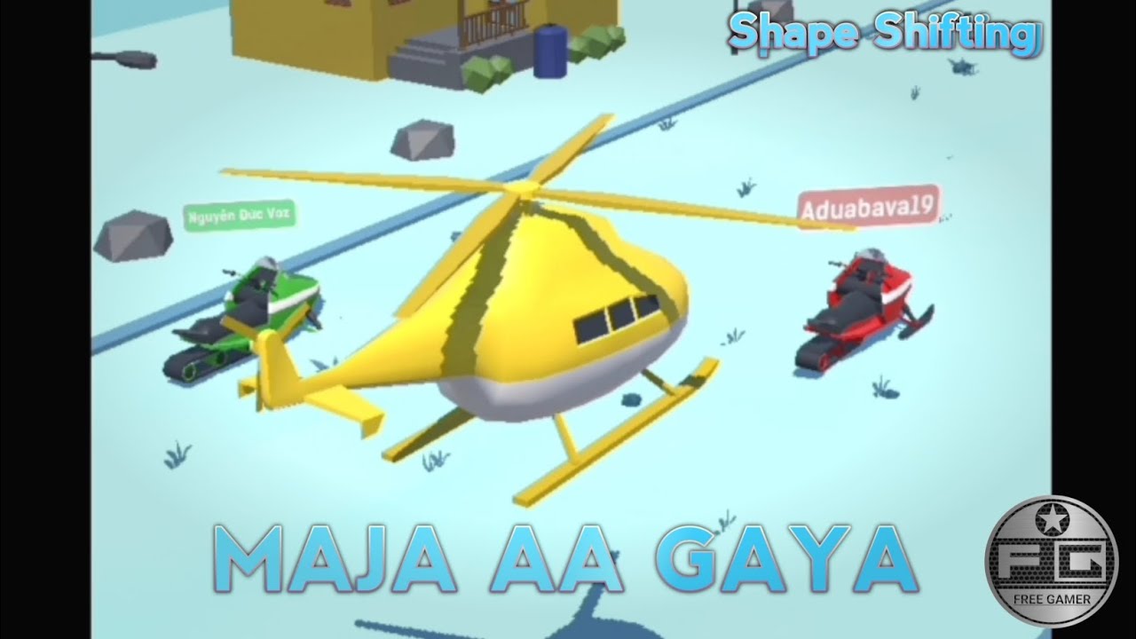 Shape shifting game! Shape shifting gameplay! - YouTube