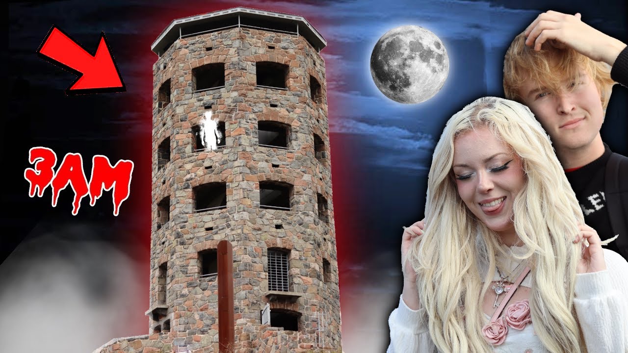 Staying OVERNIGHT In Minnesota's MOST HAUNTED Tower... - YouTube