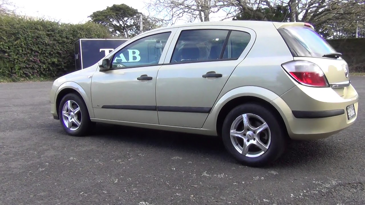 Holden Astra CD 1.8 NZ NEW 2005 - YouTube