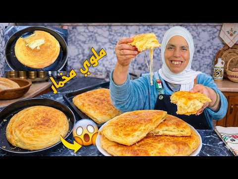 ملوي مخمار مورق وخفيف كيذوب فالفم 😍 أسهل طريقة لنجاحه 100%