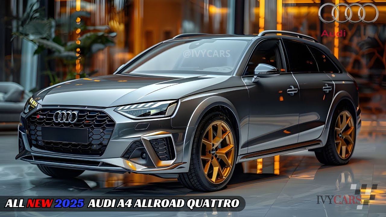 New 2025 Audi A4 Allroad Quattro Unveiled- First Look! - YouTube