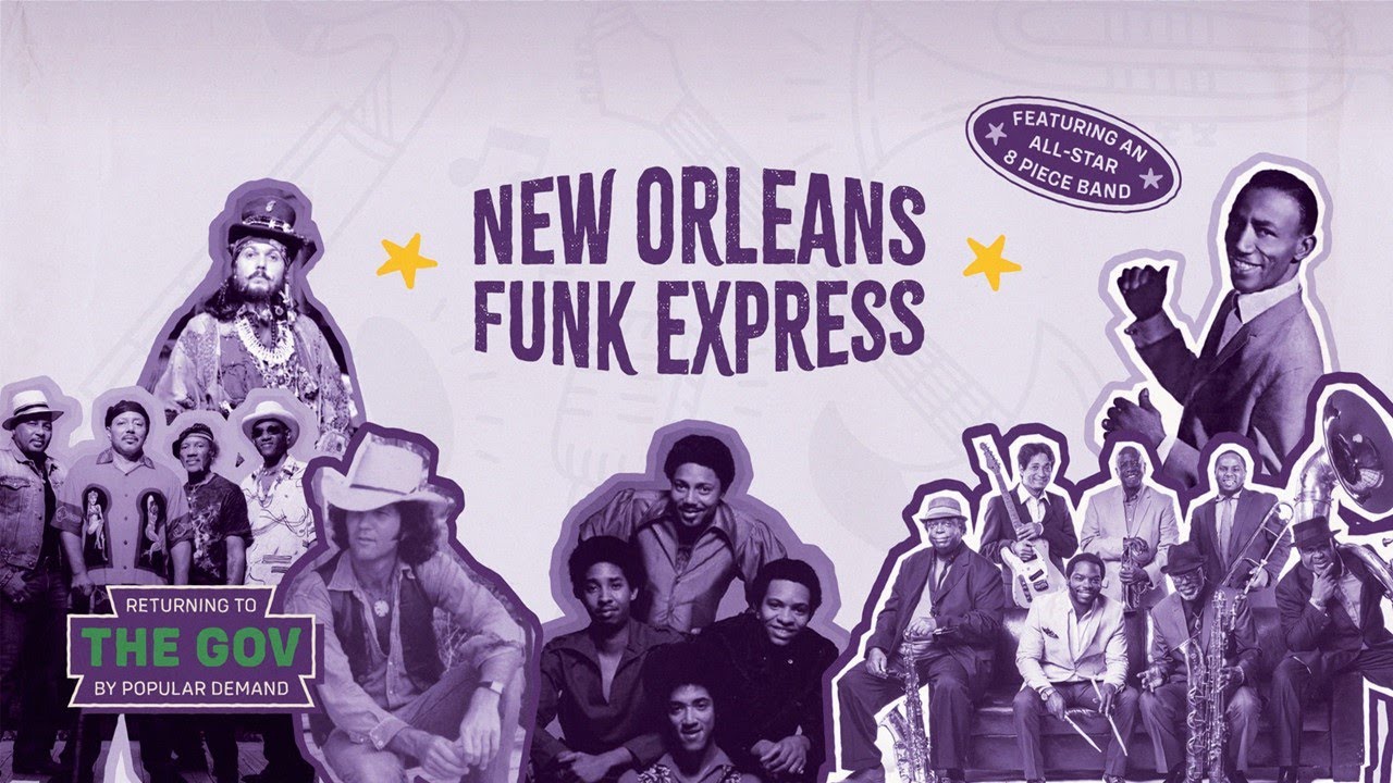 NEW ORLEANS FUNK EXPRESS @ THE GOV - Sunday 15 December - YouTube