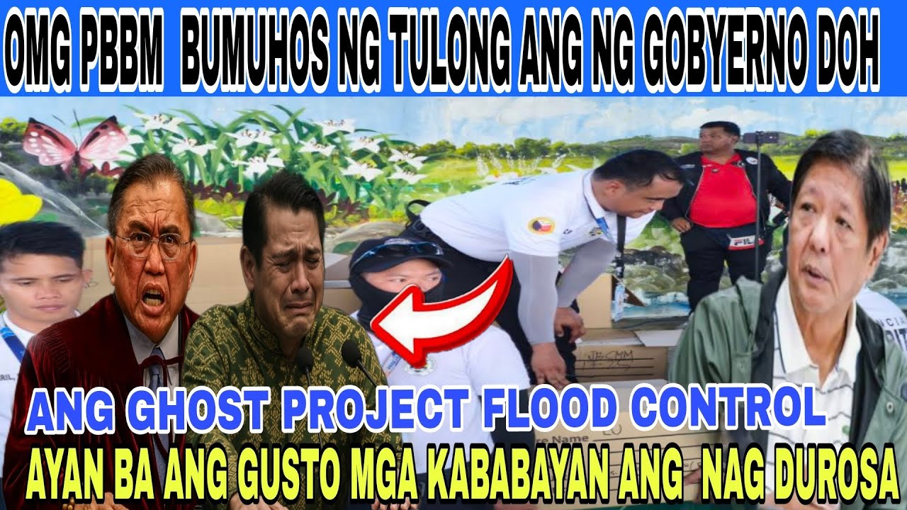 OMGPBBMBIMUHISNG TULONGANG GUBYERNO DOH ANG GHOST PROJECT FLOOD CONTROL ...
