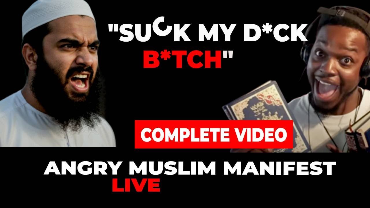 An Angry muslim gets humbled and manifested live | Godlogic, black Doctor - YouTube