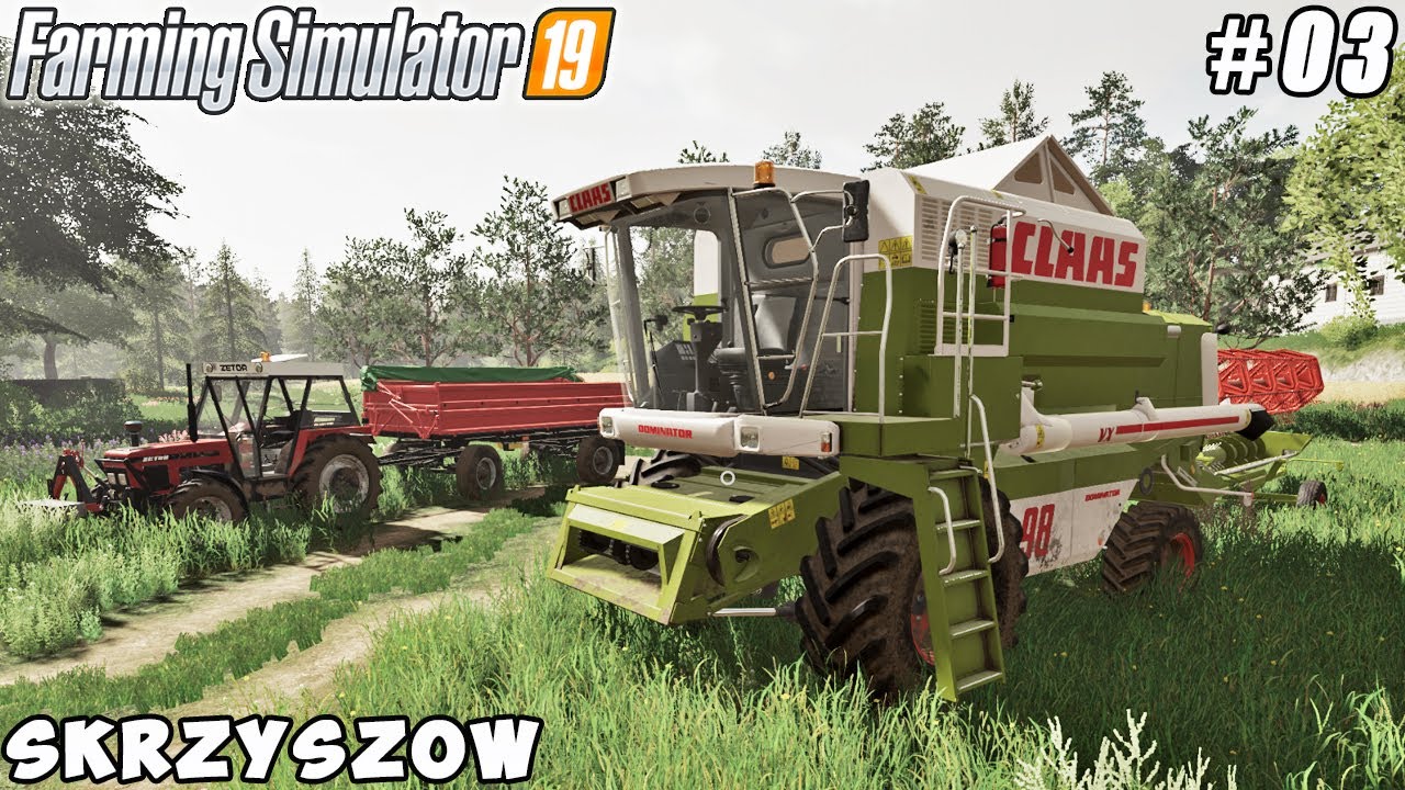 Good work with CLAAS DOMINATOR, complete several harvesting contracts ...
