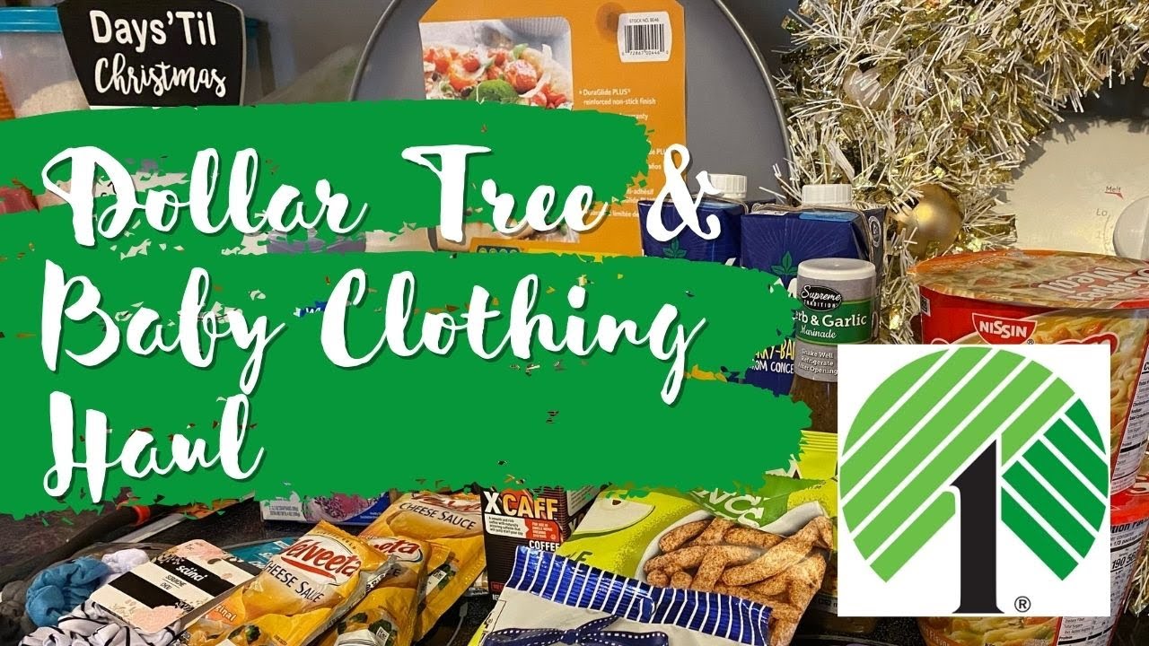 Dollar Tree & Baby Clothing Haul - YouTube