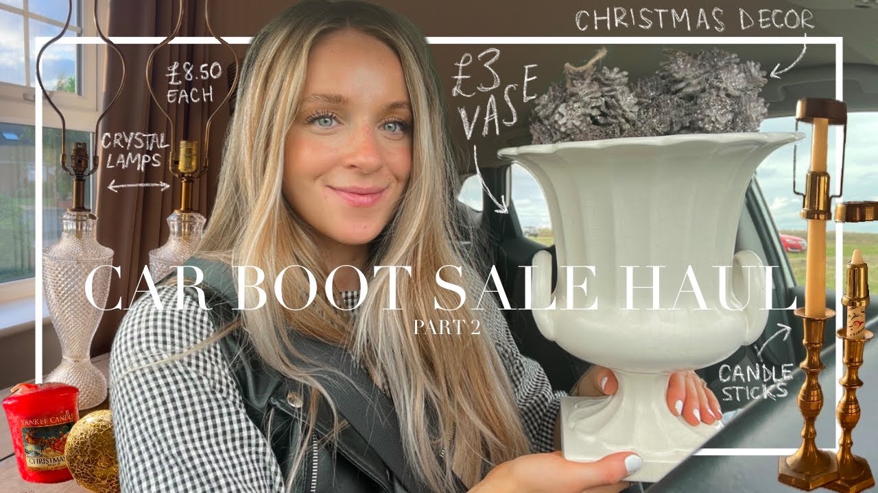 COME TO A CAR BOOT SALE WITH ME | PART 2 - HAUL | Seaham Car Boot Sale ...