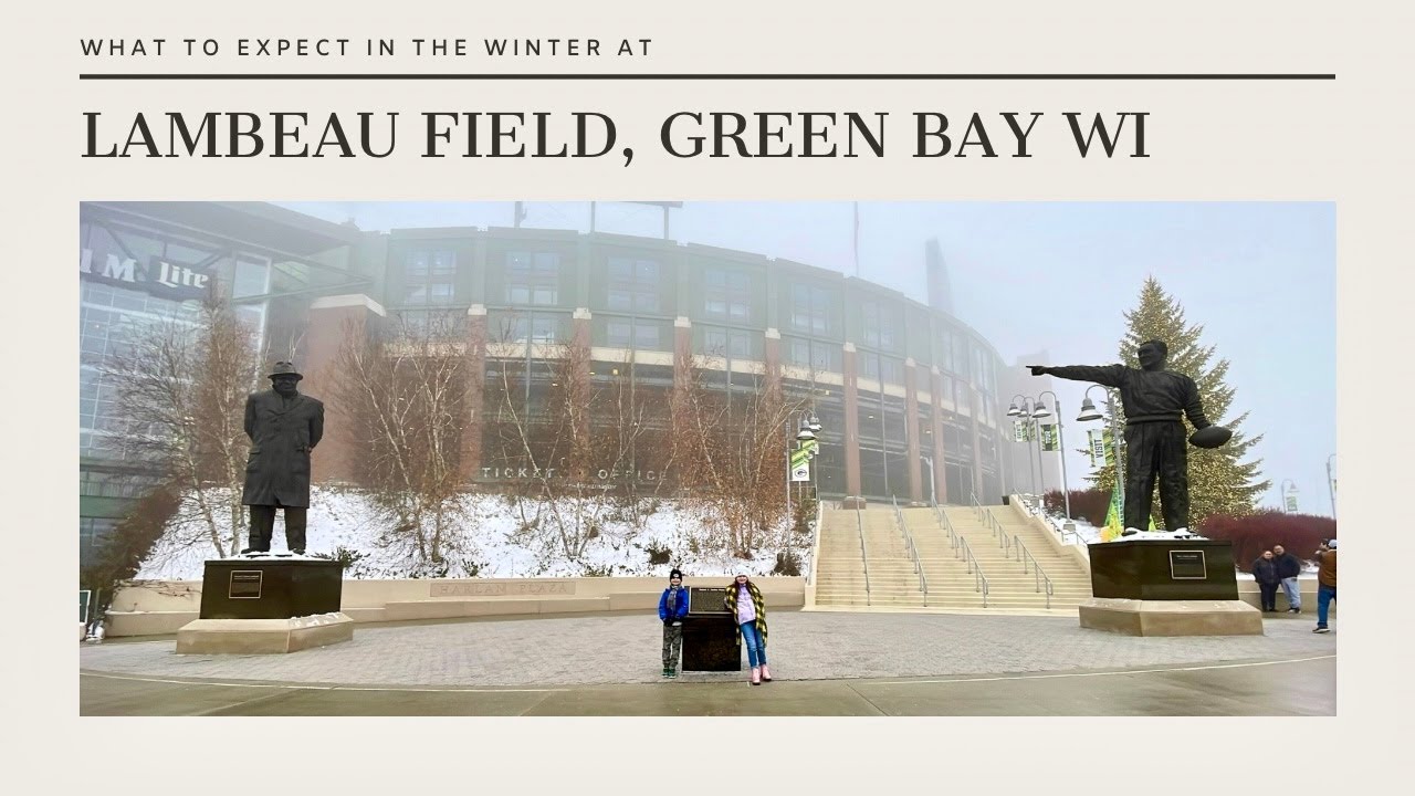 Touring Lambeau Field & Titletown in the Green Bay Winter | Packers Pro ...