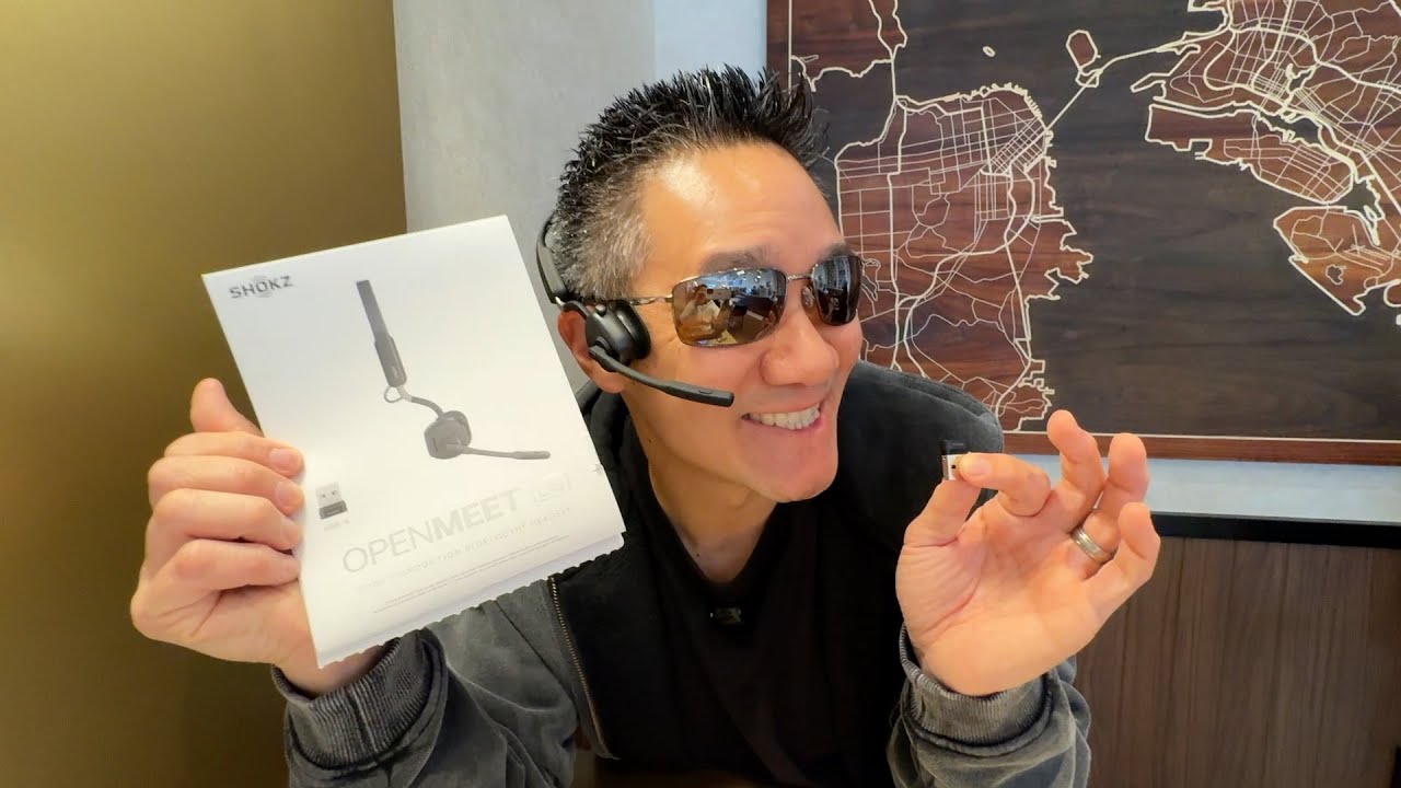 SHOKZ Open MEET UC is my Favorite Headset for Conference calls! - YouTube