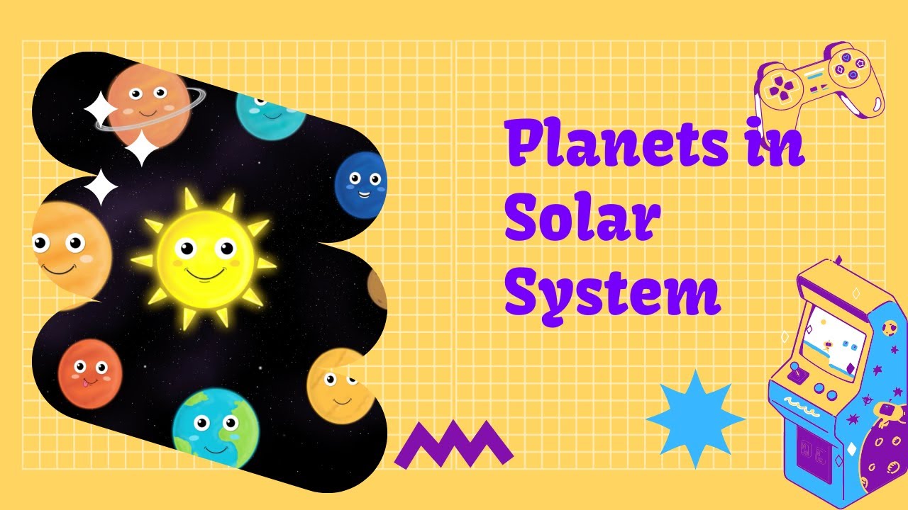 Planets Kids Learning Video with Colorful, Friendly, Fun Planets, how ...