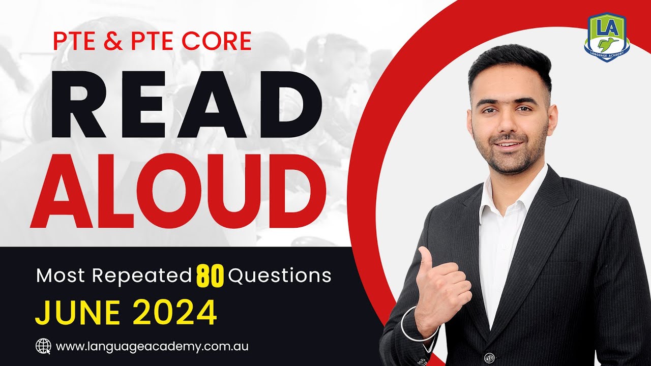 Read Aloud | PTE & PTE Core Speaking | June 2024 Exam Predictions ...