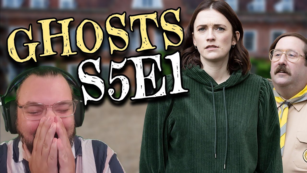 April Fools Day | Kevin Reacts to Ghosts | S5E1 - YouTube