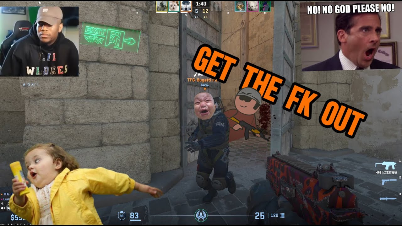【CS 2 Funny Moment 2】 WTF LOL - YouTube