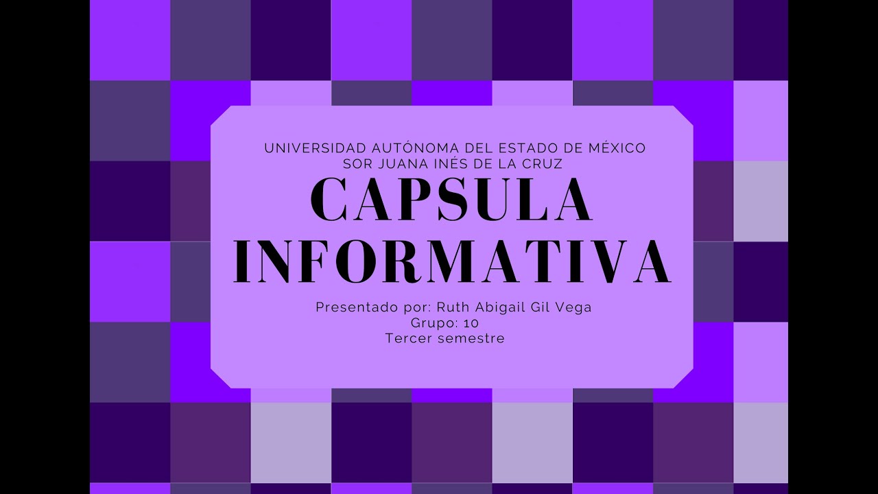 𝙲𝙰𝙿𝚂𝚄𝙻𝙰 𝙸𝙽𝙵𝙾𝚁𝙼𝙰𝚃𝙸𝚅𝙰 - YouTube