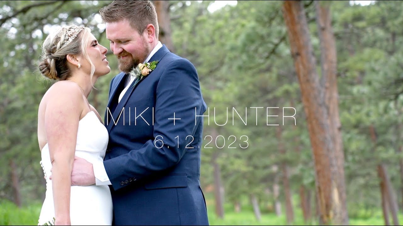 Miki + Hunter's Vibrant Colorado Wedding in Evergreen, Colorado - YouTube