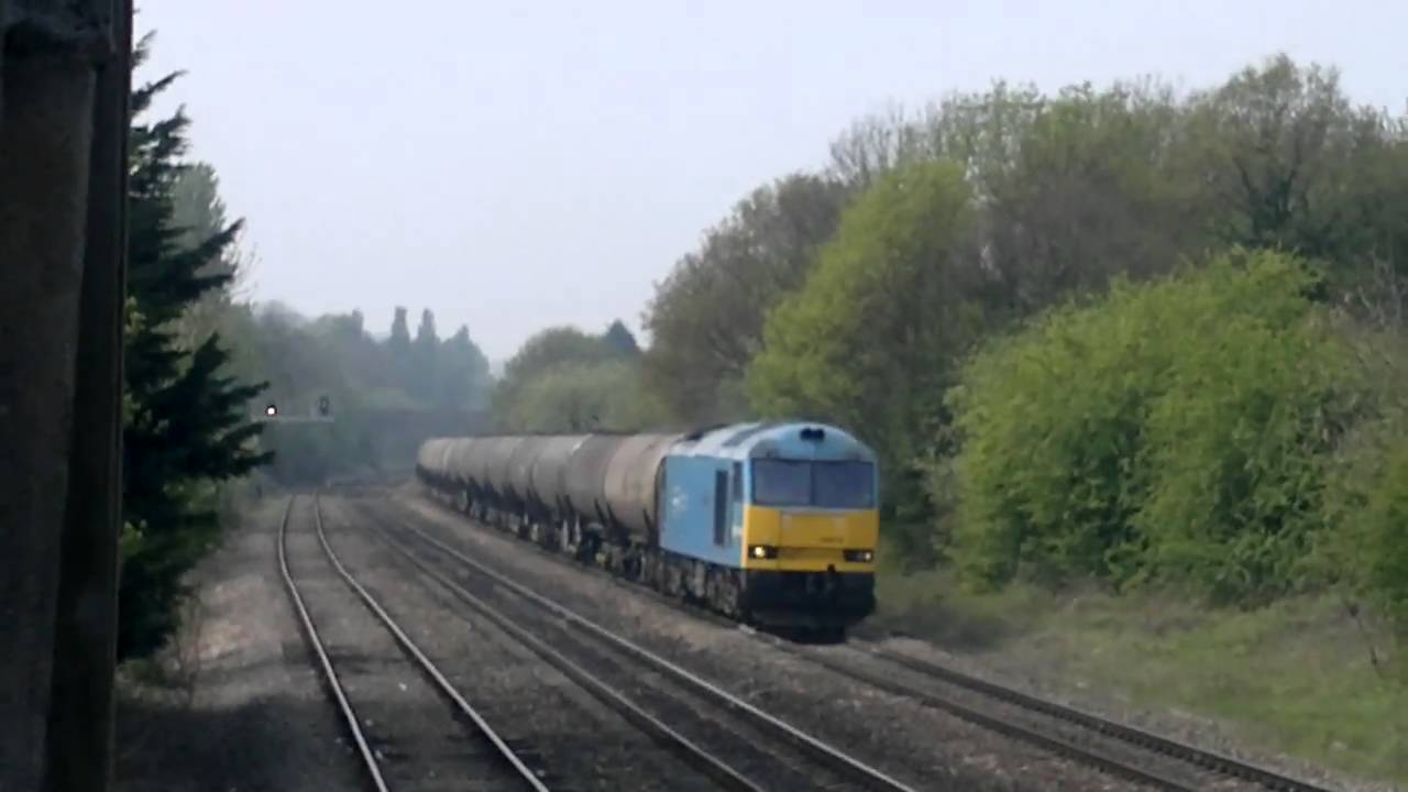 Class 60074 Teenage Spirit Linsey tanks Cloddy bridge Cheltenham 18/04 ...