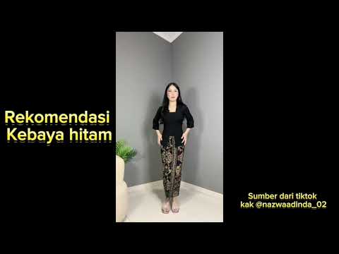 Rekomendasi Kebaya Hitam - Kondangan / Wisuda / Lamaran