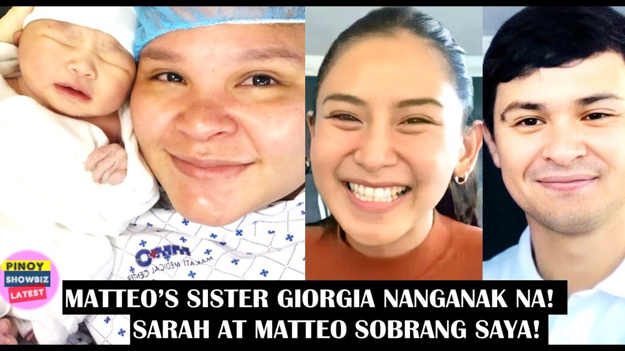 SARAH GERONIMO at MATTEO WELCOME baby GIANNA! Kapatid ni MATTEO na si ...