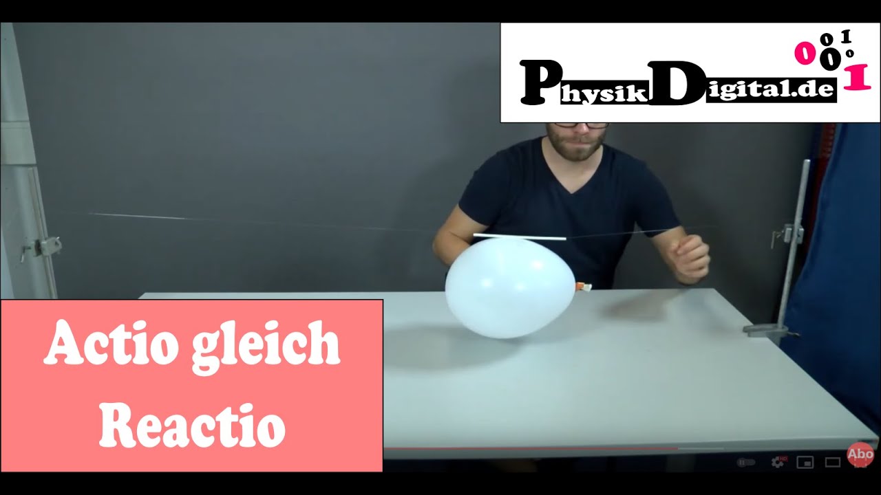 Actio gleich Reactio - Experiment - YouTube