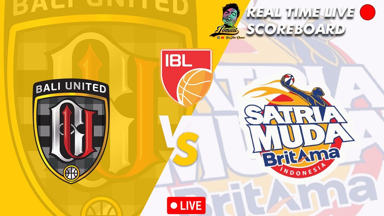 🔴IBL LIVE BALI UNITED VS SATRIA MUDA BRITAMA INDONESIAN BASKETBALL ...