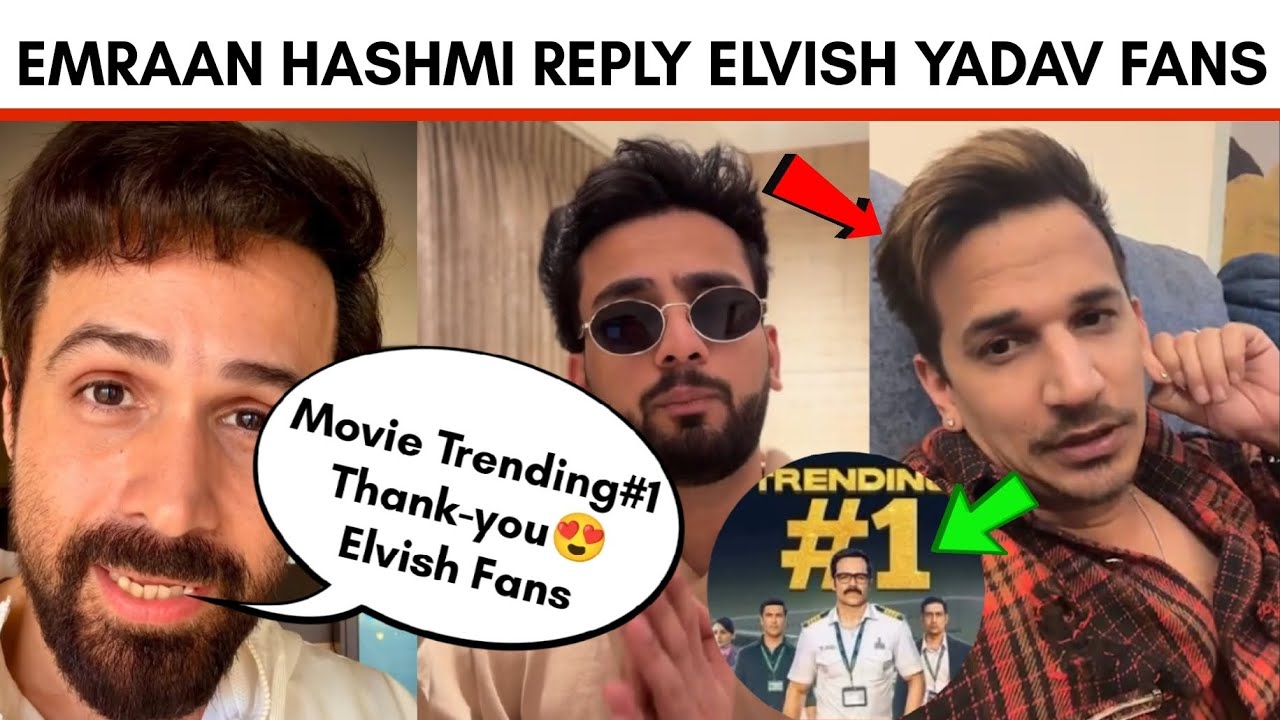 WTF🤯- Emraan Hashmi Movie Trending Because Of Elvish Yadav?🤔| Prince ...