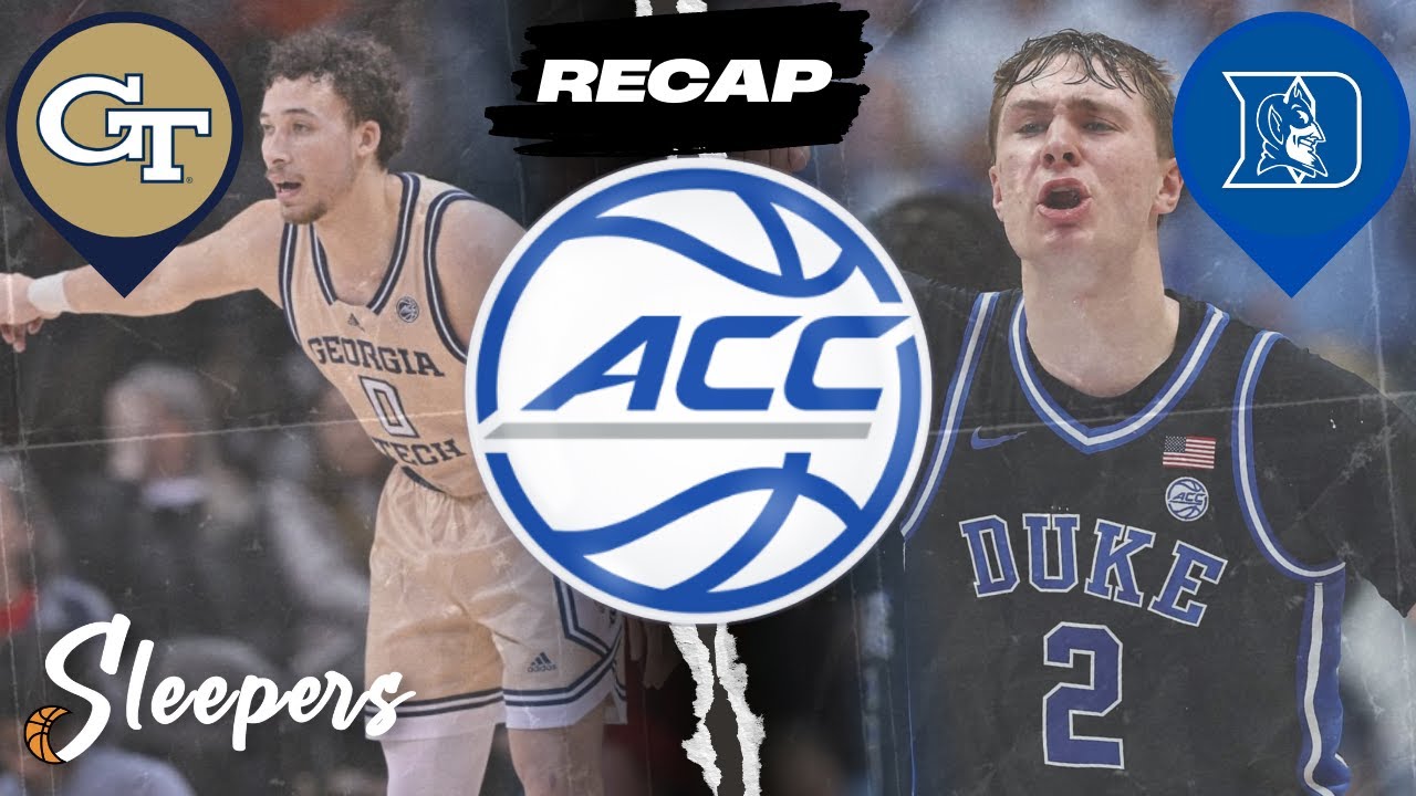 Duke vs. Georgia Tech ACC Tournament Full Game Recap! - YouTube