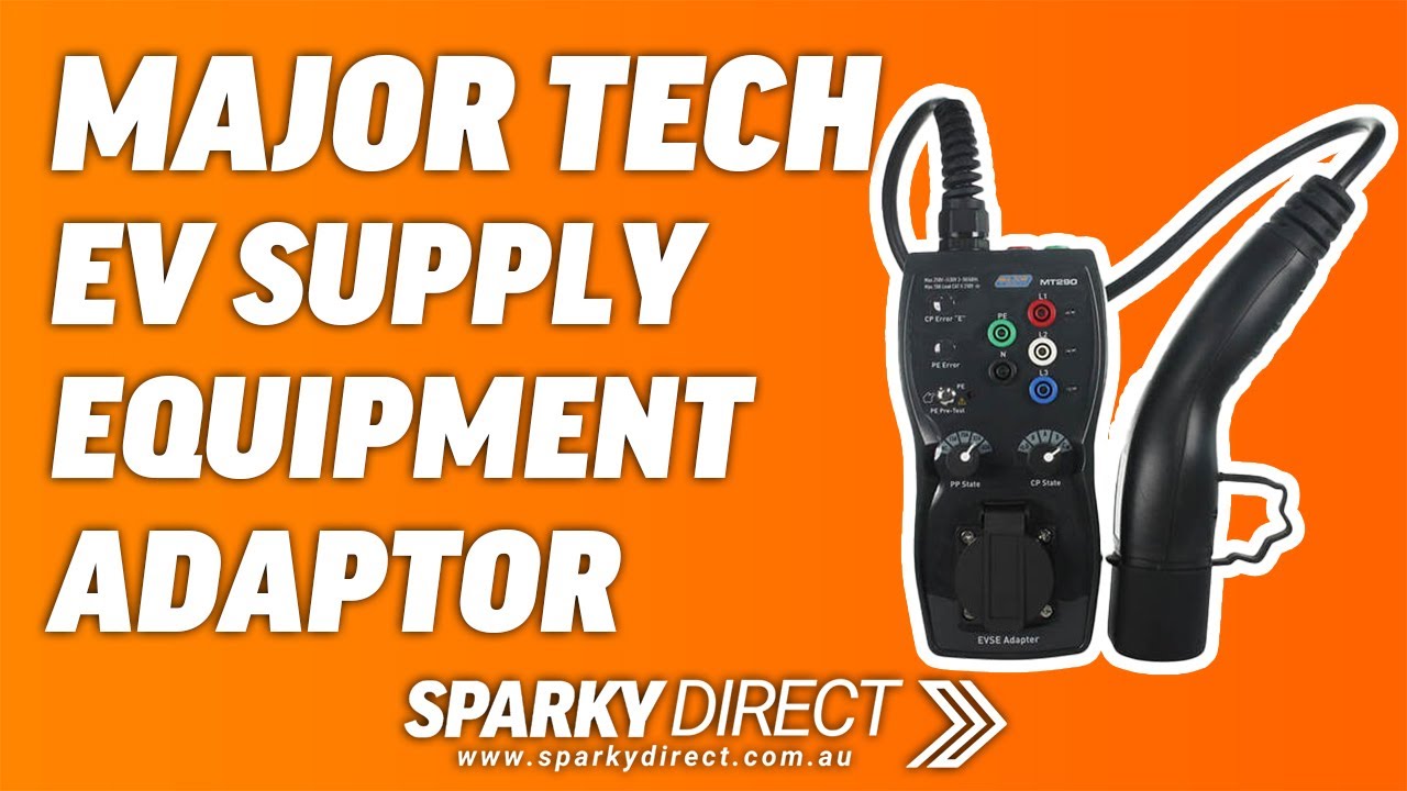 Major Tech MT290 | Electric Vehicle Supply Equipment Adaptor - YouTube