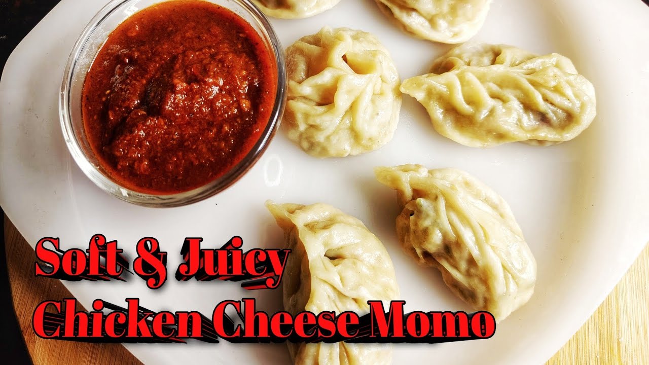 Chiken Cheese Momos Recipe । চিকেন চিজ মোমো। - YouTube
