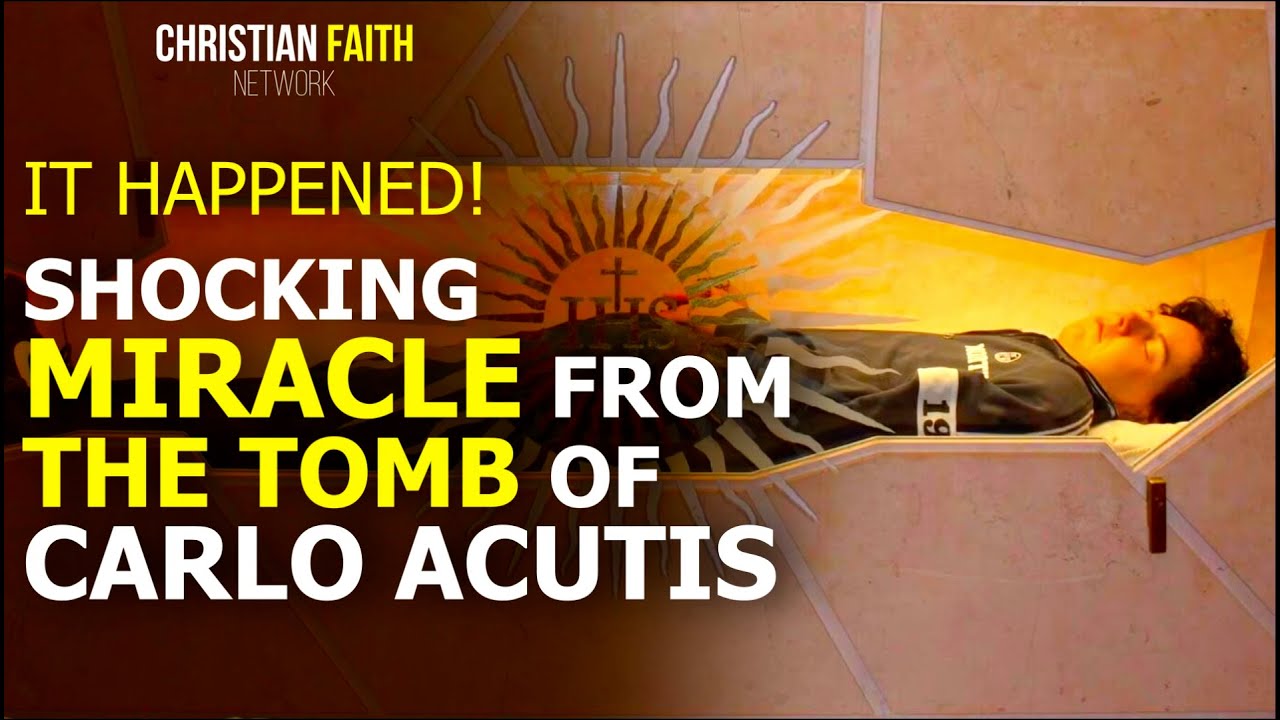 It happened: Shocking miracle from the Tomb of Carlo Acutis - YouTube