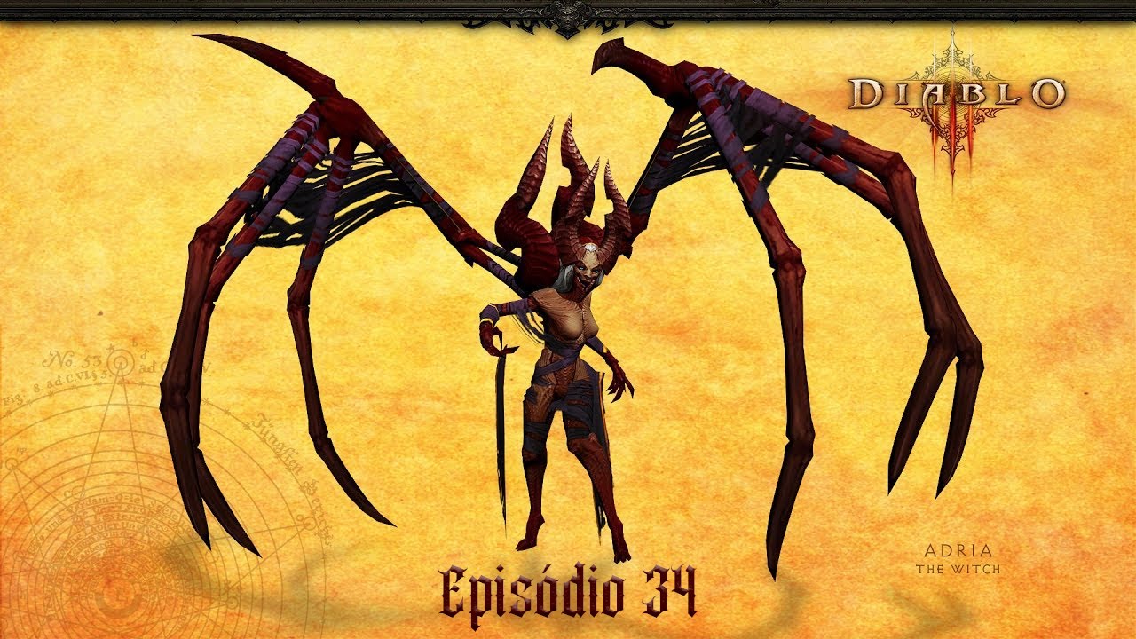 Diablo 3 Necromancer Episódio 34 - Adria Boss Fight (Reaper of Souls ...