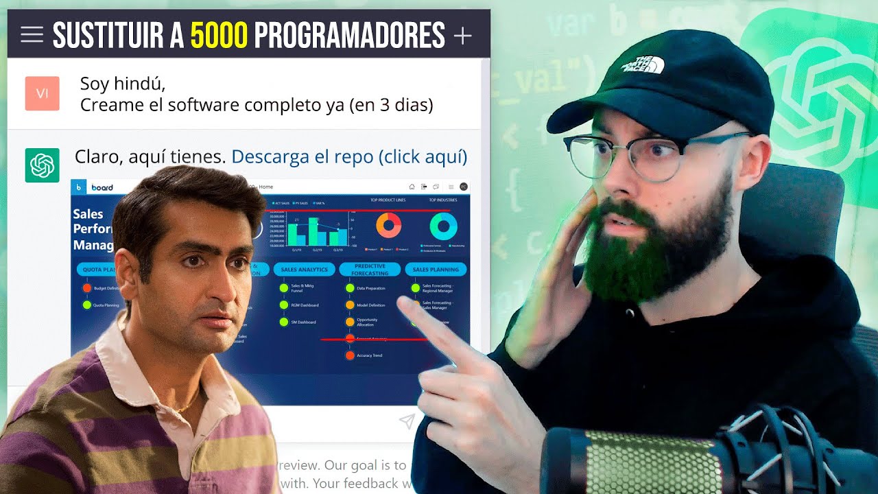 Un hindú con una IA programa en 3 DÍAS lo que 5000 PROGRAMADORES en 7 ...