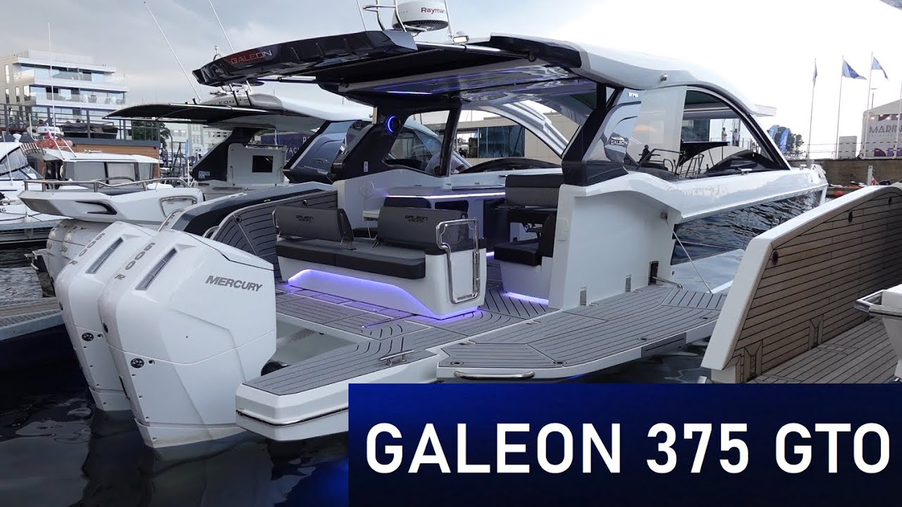 Galeon GTO 375 - YouTube