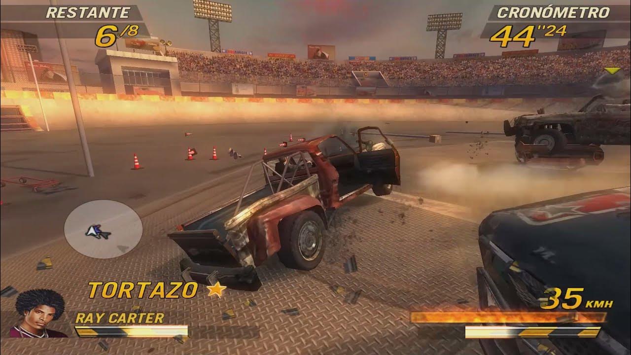 FlatOut 2 - Derby Bowl 1 - YouTube