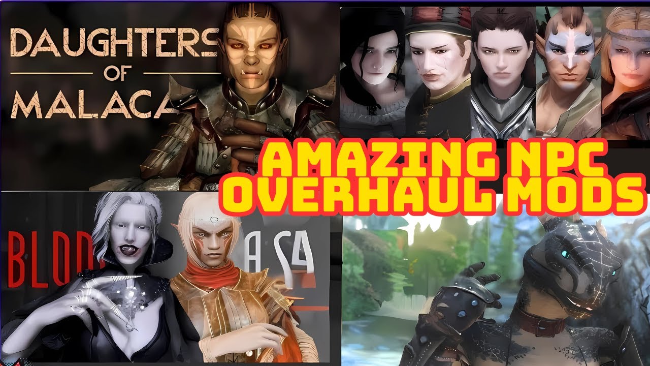 Top 4 Skyrim NPC Visual Mods 2025: Ultimate Appearance Overhaul ...