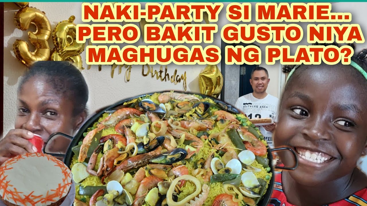 Masaya ang isang Guineana na umattend sa isang Pinoy Party - YouTube