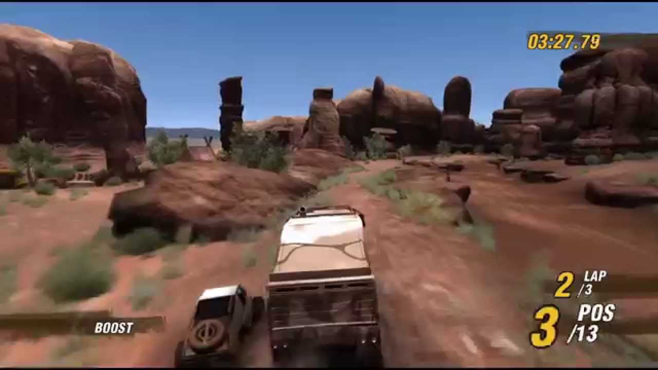 MotorStorm Walkthrough Part 7 - YouTube