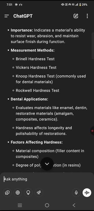 surface hardness - YouTube