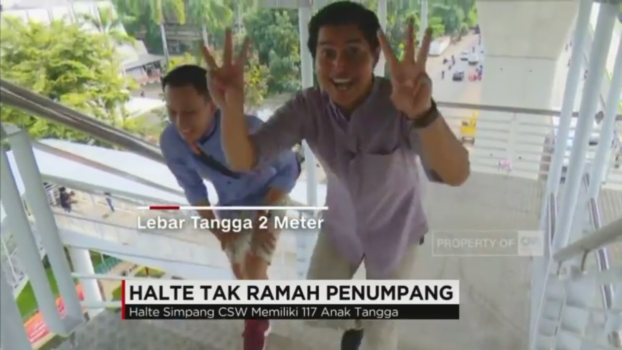 Menjajal Halte Transjakarta Koridor 13 - YouTube