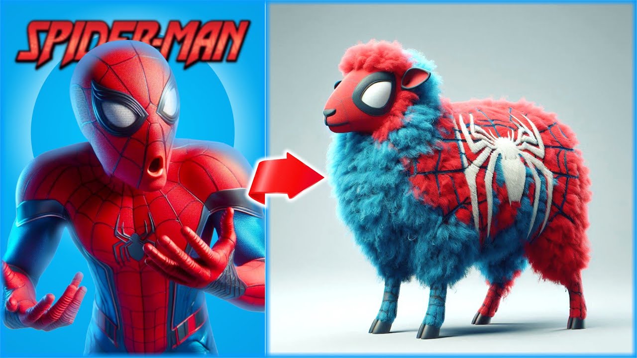 AVENGERS But SHEEP | VENGERS | All Superhero Characters (Marvel & DC ...