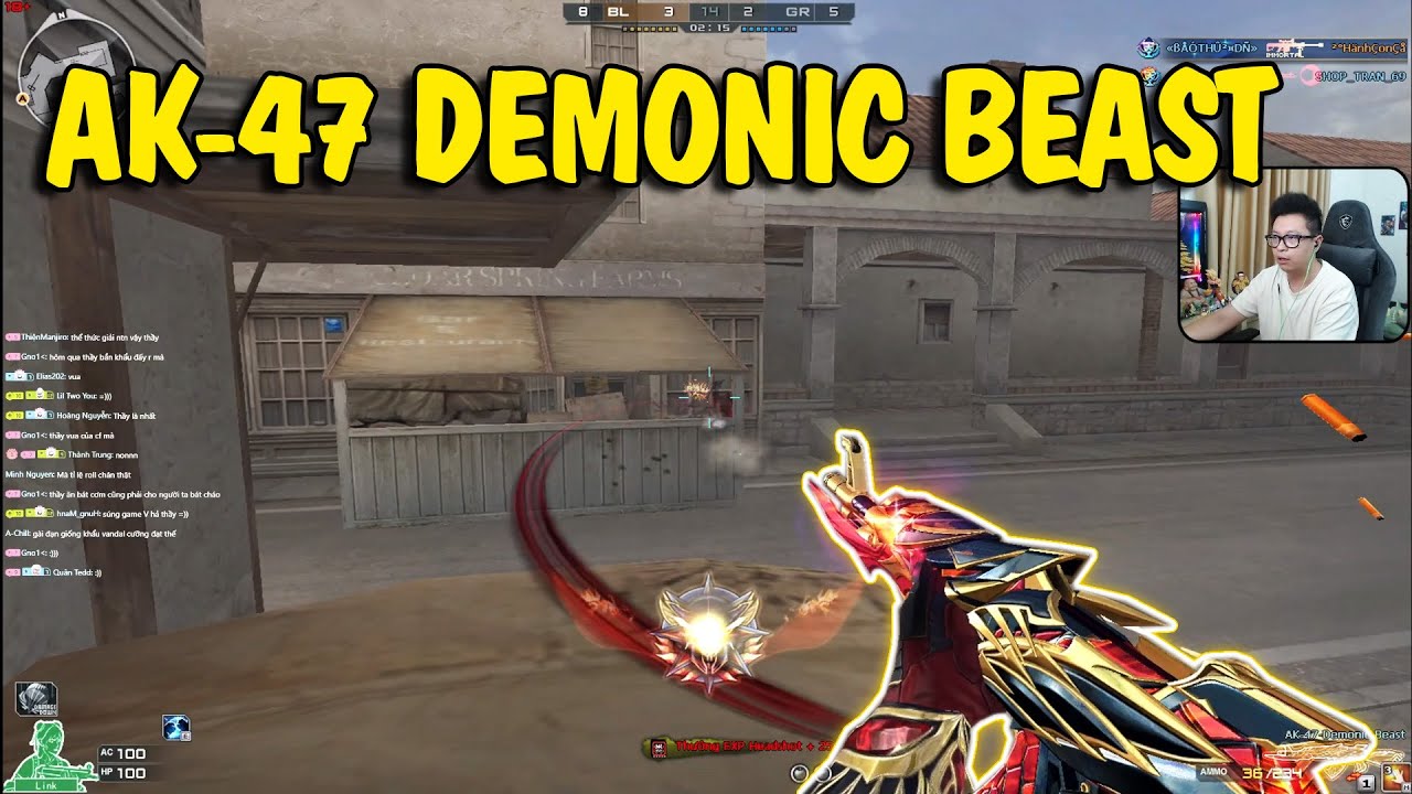 ( Đột Kích ) PINO TRẢI NGHIỆM AK 47 DEMONIC BEAST - QUÁ ĐẸP QUÁ NGẦU !! - YouTube