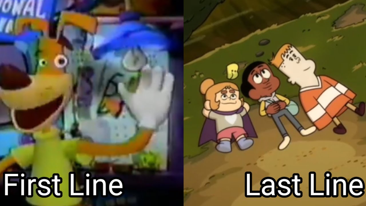 Cartoon Network Originals First Line And Last Line Comparison (1993 ...
