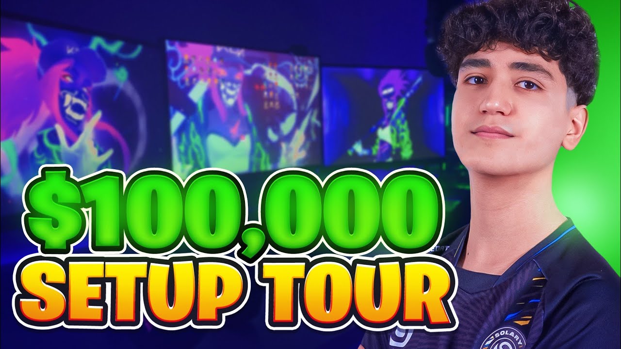 $100,000 GAMING PC SETUP TOUR! 🤑 - YouTube