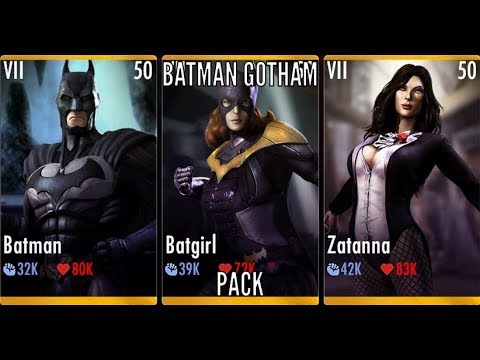 Injustice Gods Among Us: The Batman Gotham Team - YouTube