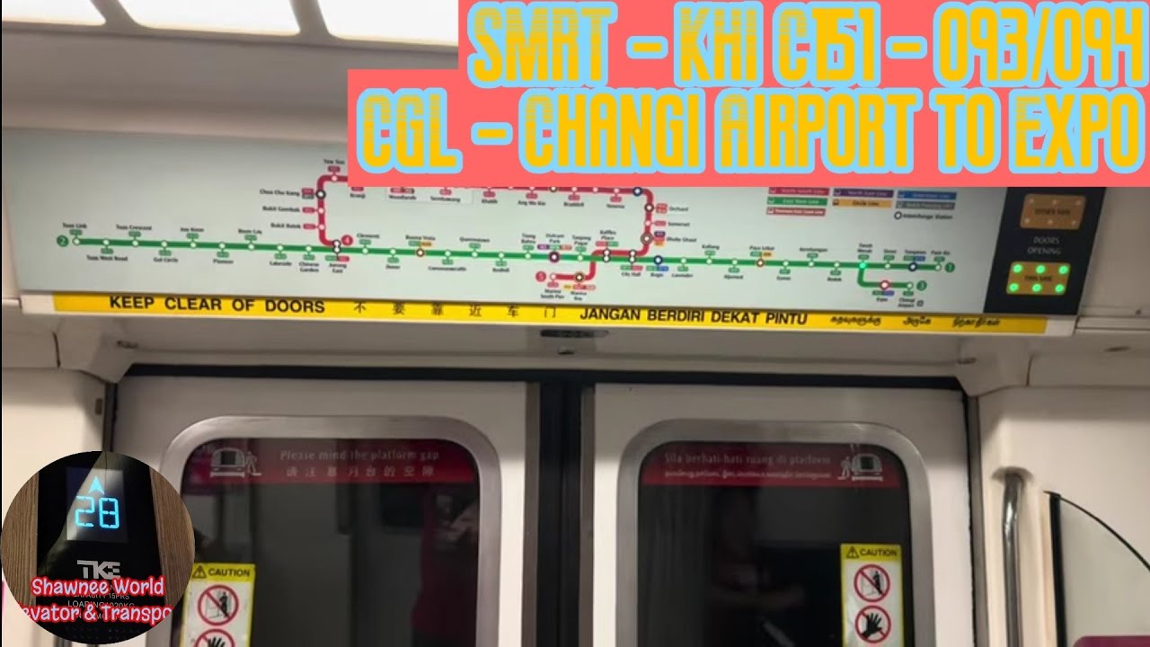 [Loud & Strong Motor] SMRT Changi Branch Line - KHI C151 - Ride from ...