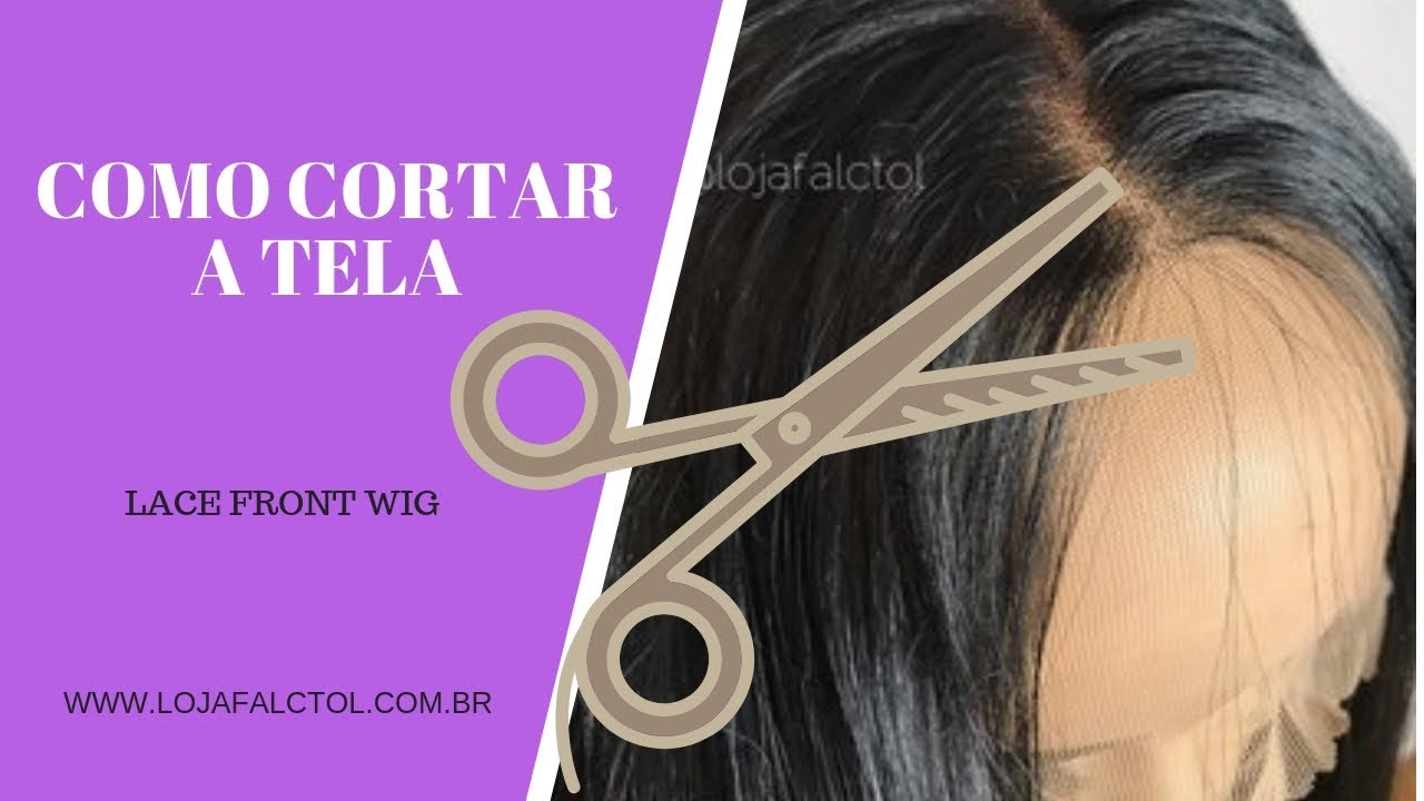 1° LACE - COMO CORTAR A TELA ? Falctol loja Carolina Falcão - YouTube