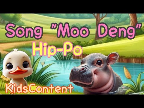 Song : Moo Deng The Cutest Little Hippo #Hippo #หมูเด้ง #Moodeng # ...